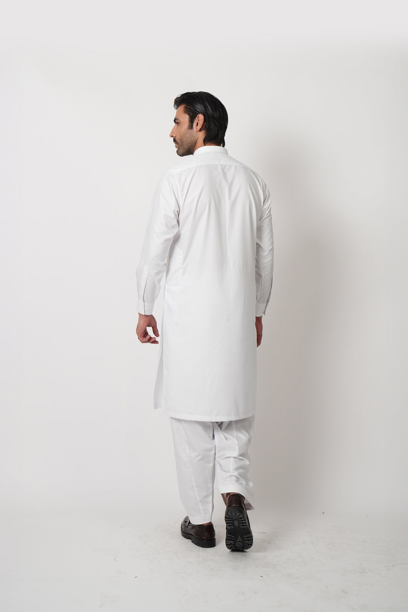 White Wash n wear Shalwar Kameez – Dandy Designs