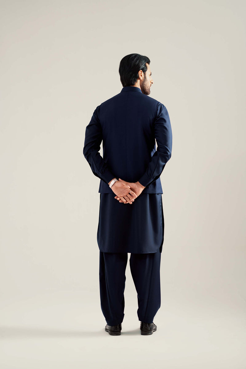 Midnight Blue Waistcoat – Dandy Designs
